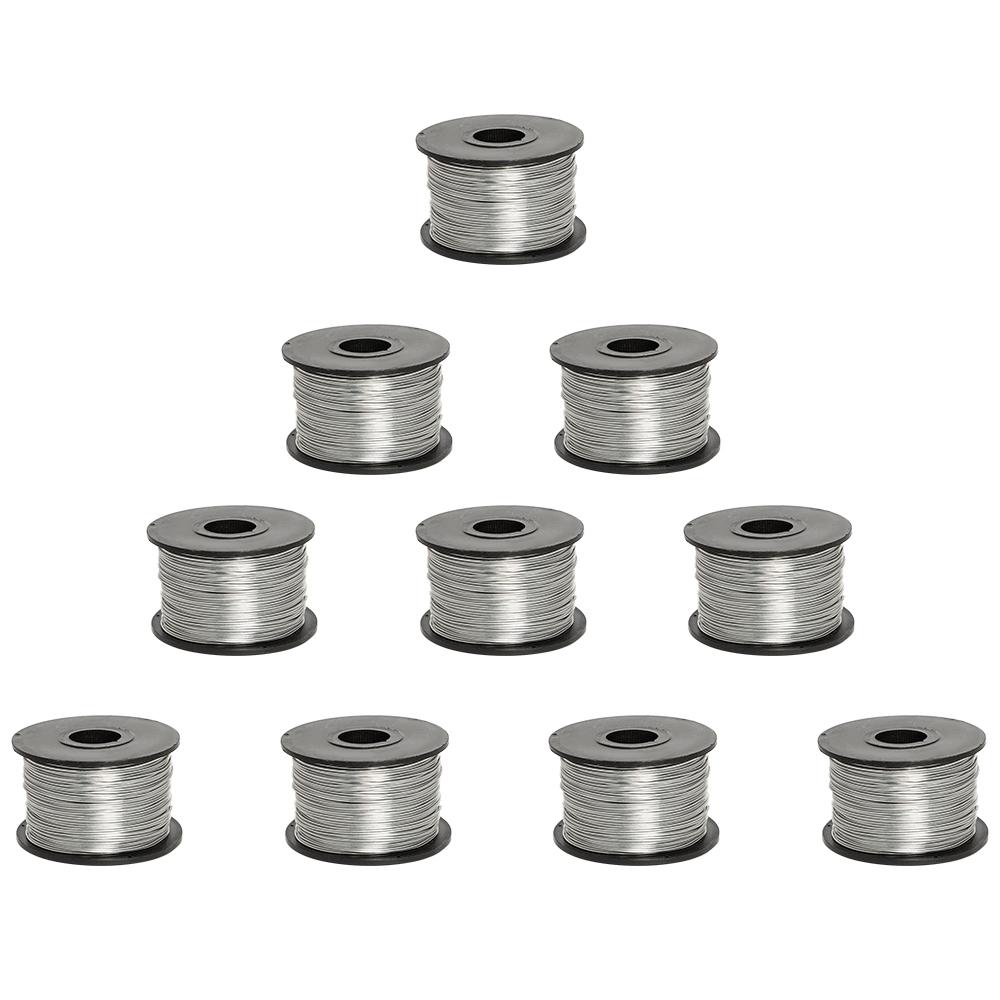 Automatic Rebar Tie Wire 10Pack 360FT 0.8mm Tying Wire for Rebar Tie ...